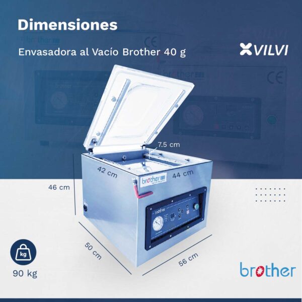 Envasadora Vacío Brother Bro-evm 40 g – Vilvi