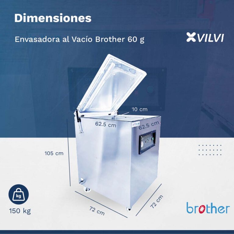 Envasadora Vacío Brother Bro-evm 60 g – Vilvi